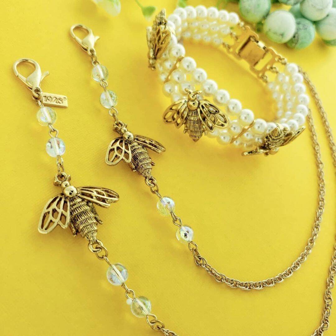 Bee Jewelry | Gold Bee Jewelry – 1928 Jewelry