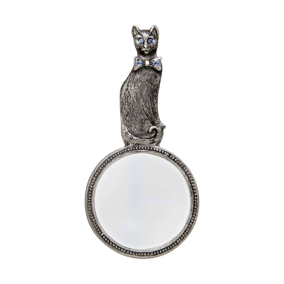 Light Sapphire Blue Crystal Cat Handheld Magnifying Glass - Magnificat ...